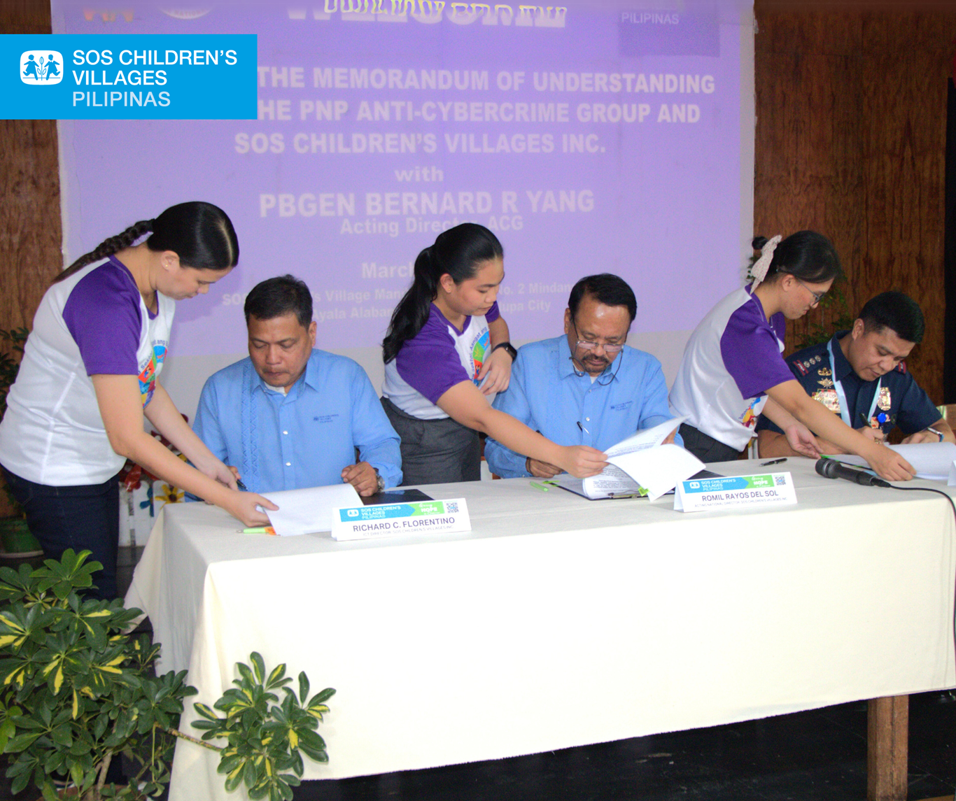 SOS Pilipinas, PNP-ACG Pioneer The First NGO-Government Alliance For ...